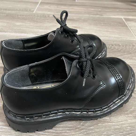 Gripfast | Shoes | Gripfast Black Steel Toe Gibson Shoe Wheel W6 Uk 4 ...